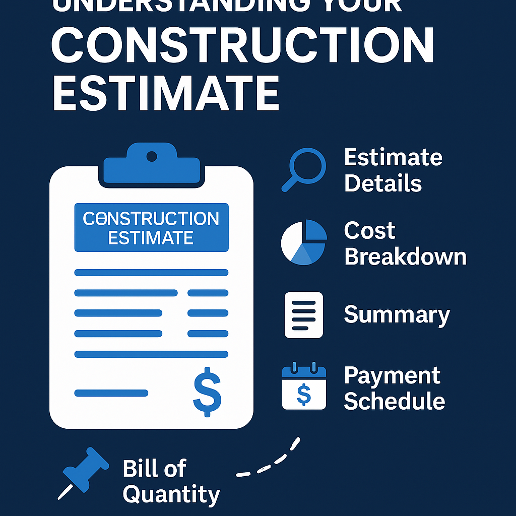 Construction Estimate Example: Detailed Cost Breakdown